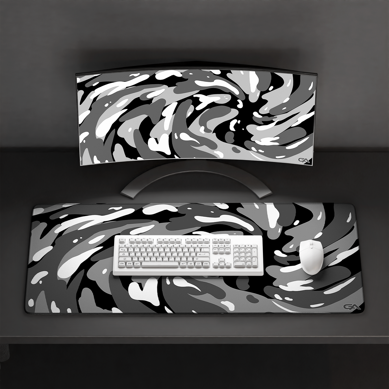 Arctic Swirl Mousepad – GutzyAiden