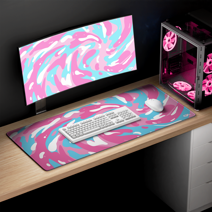 Miami Swirl Mousepad – GutzyAiden