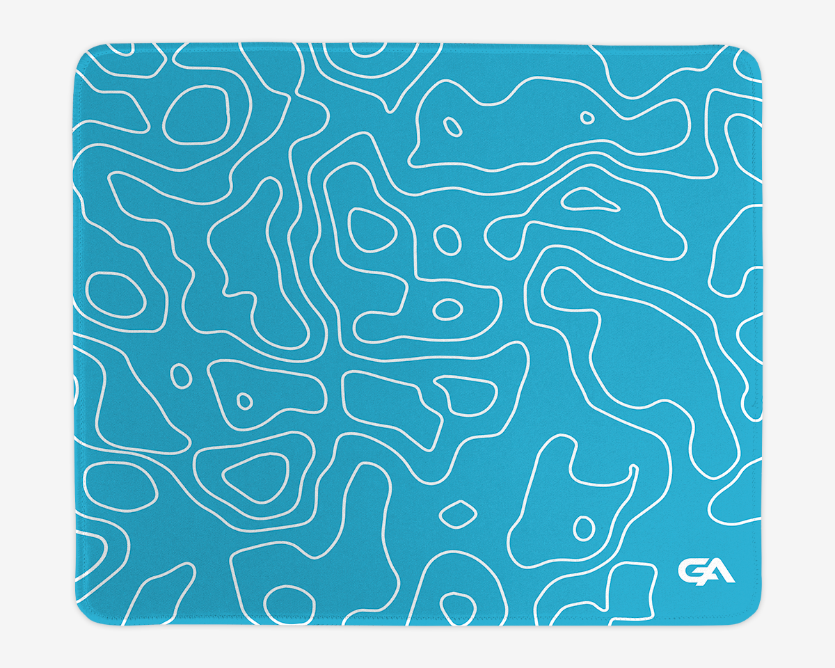 Aqua Topo Mousepad – GutzyAiden