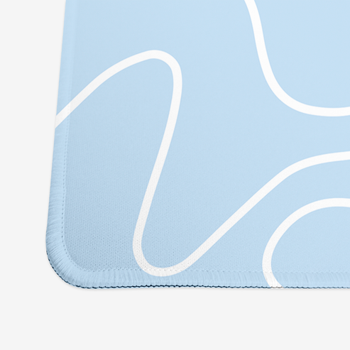 Icy Cyan Topo Mousepad – GutzyAiden