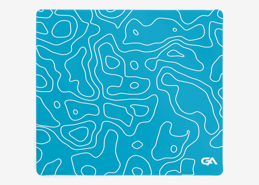 Aqua Topo Mousepad – GutzyAiden